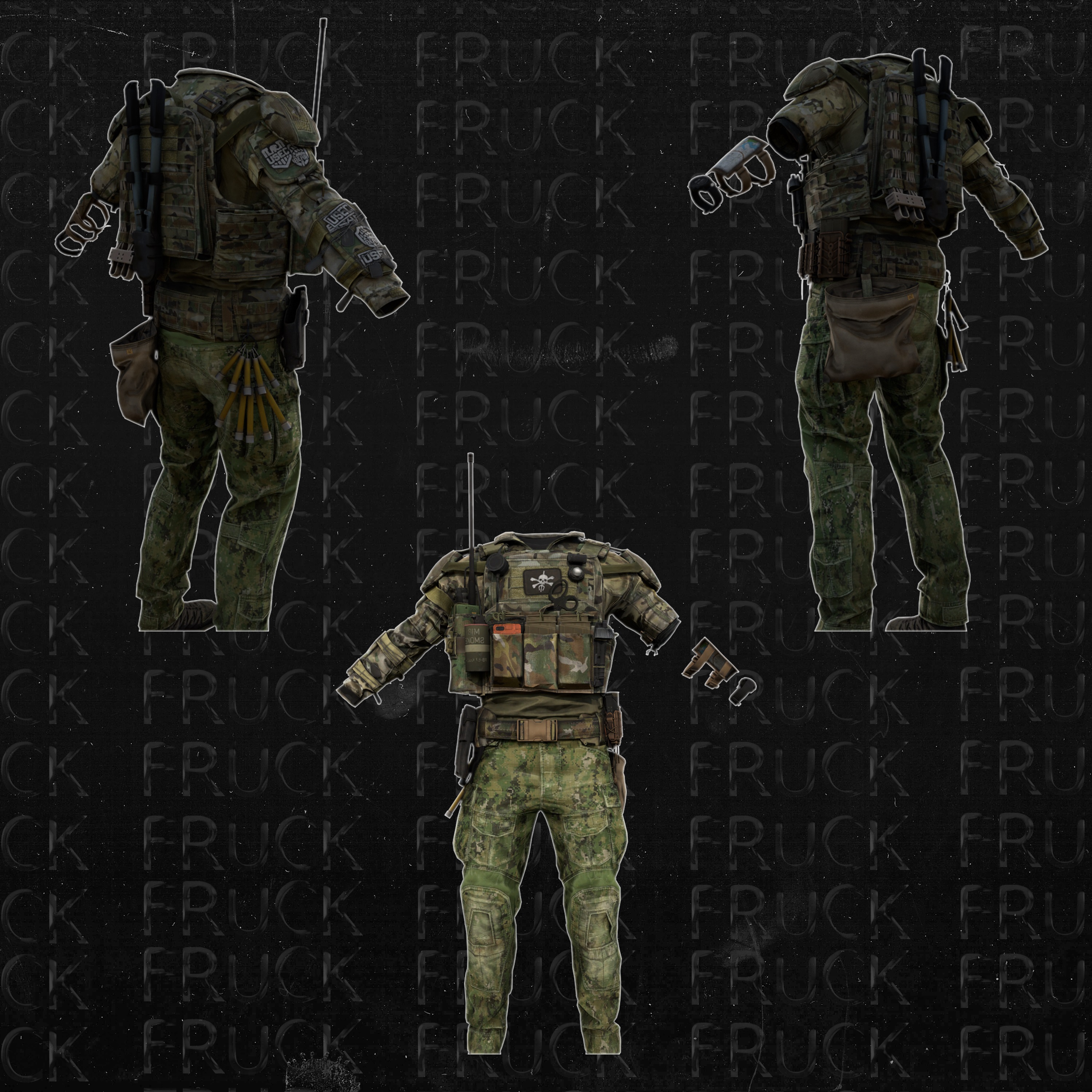 Товар Комплект одежды Рыцаря Смерти от Fruck - MagicByte Space