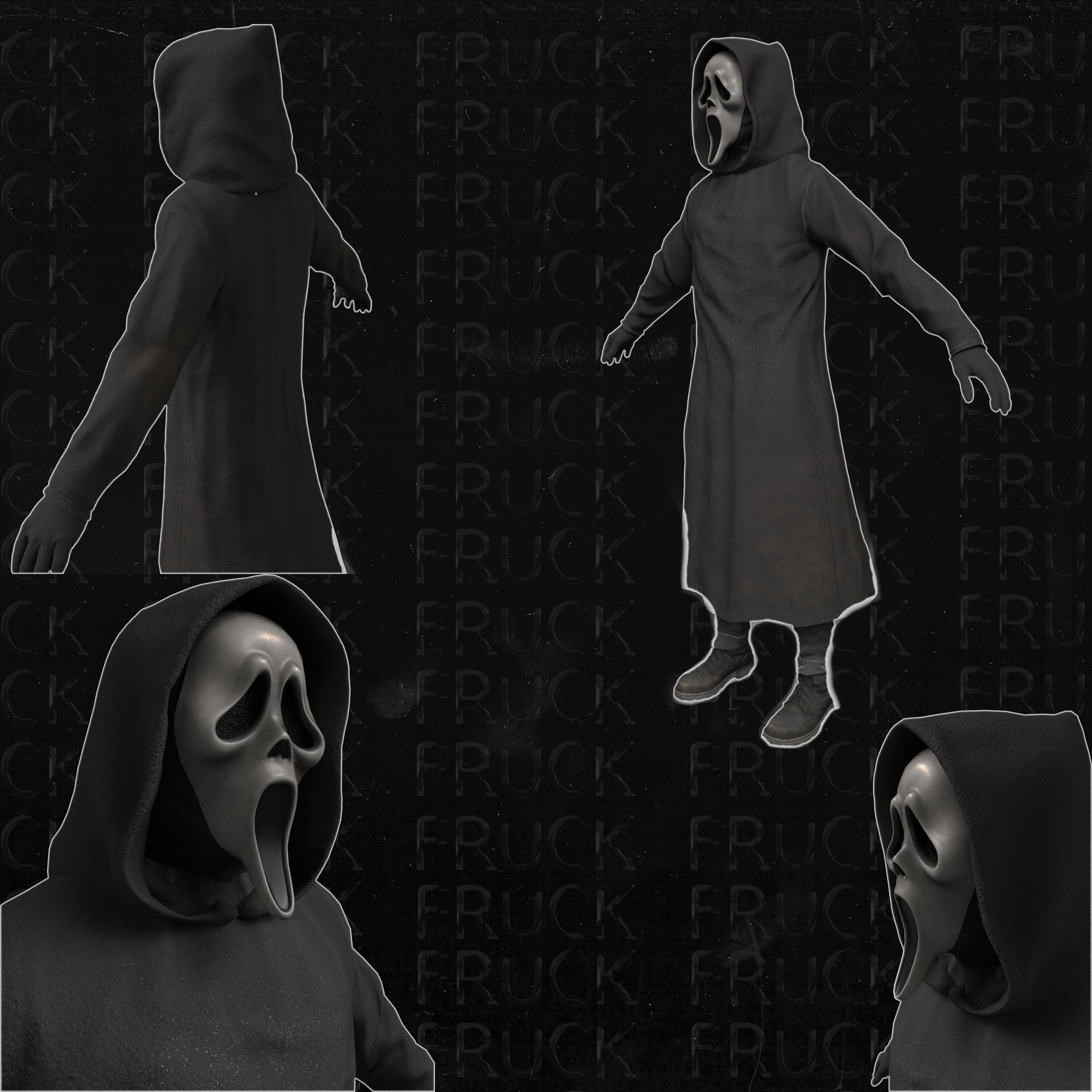 Товар GhostFace(крик) от Fruck - MagicByte Space