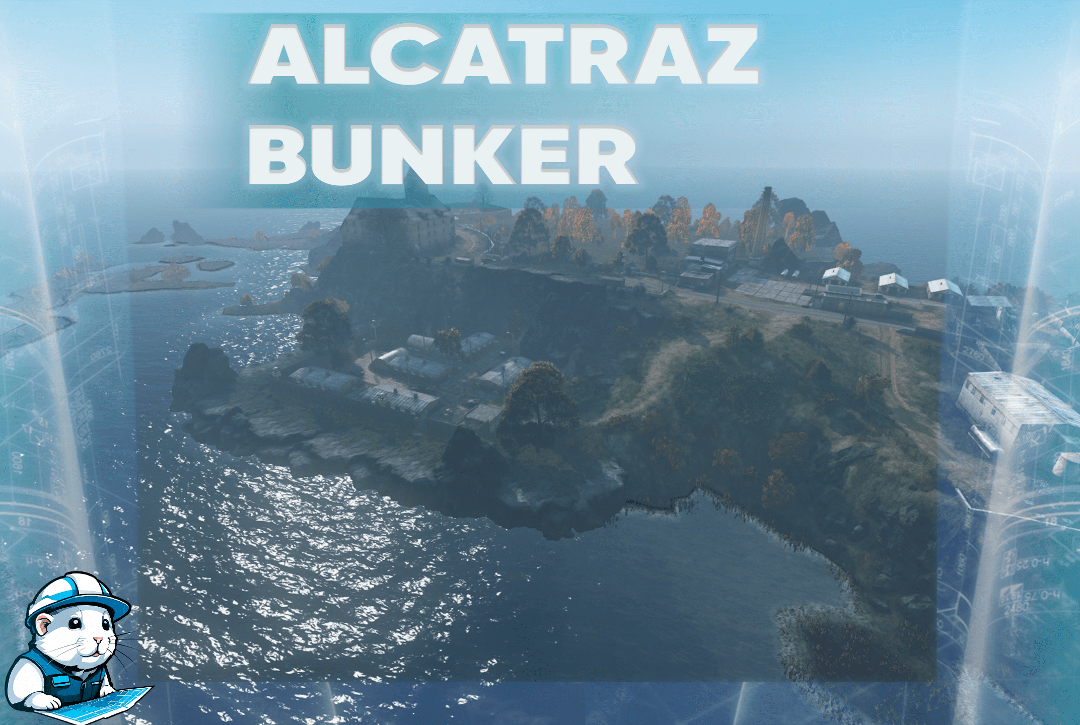 Товар Военный бункер Alcatraz от Xom9k - MagicByte Space