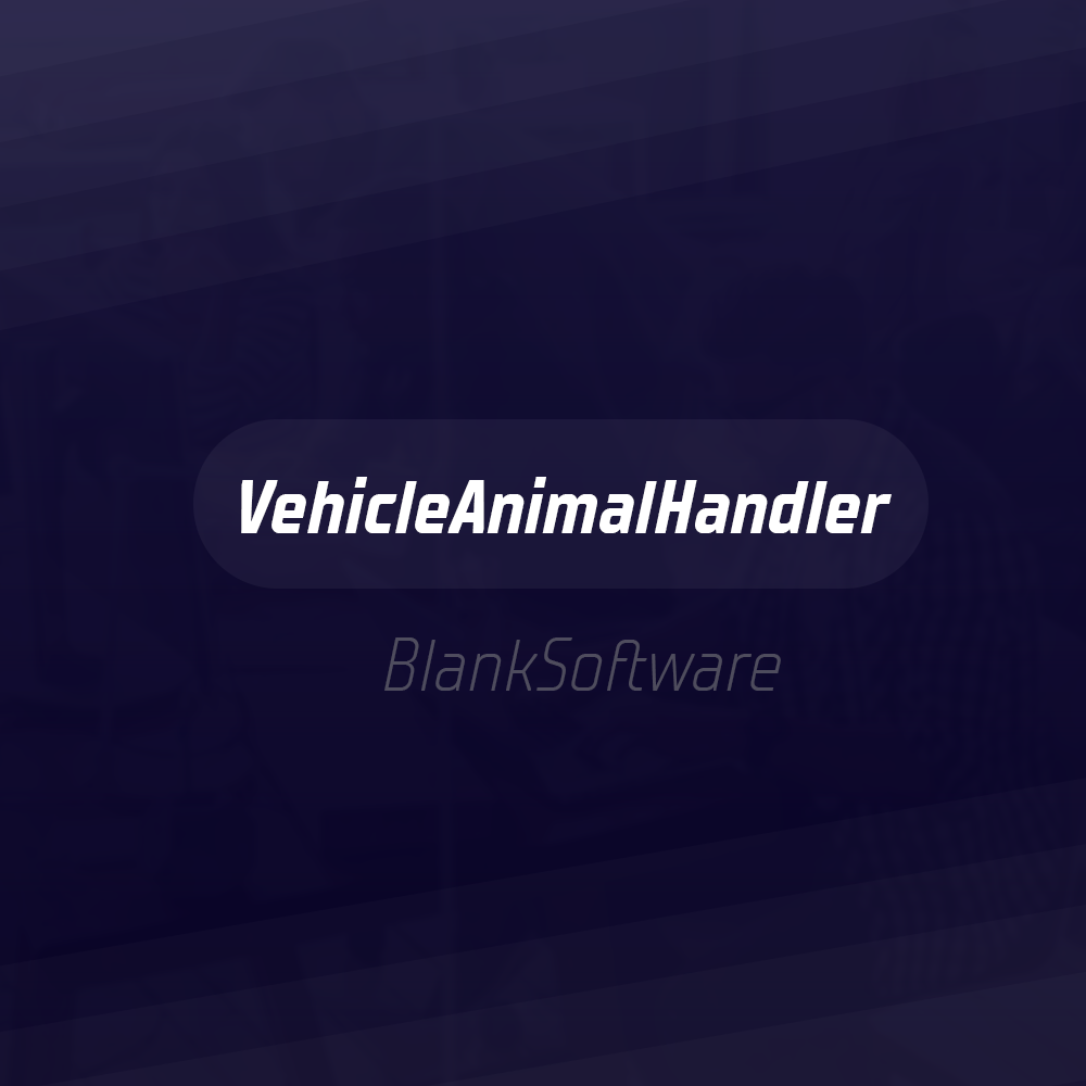 Товар VehicleAnimalHandler от eas1ly - MagicByte Space