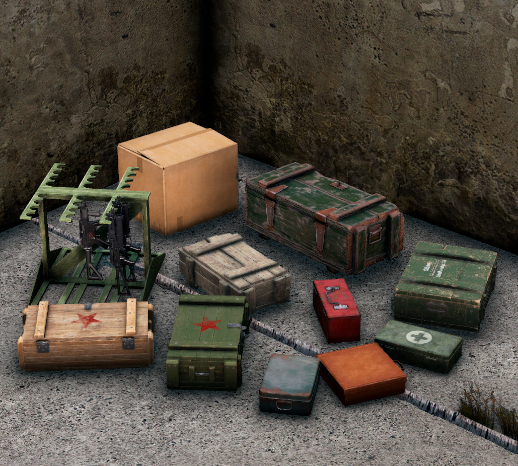 Товар Ящики с лутом/стеши/тайники от Gelik - MagicByte Space