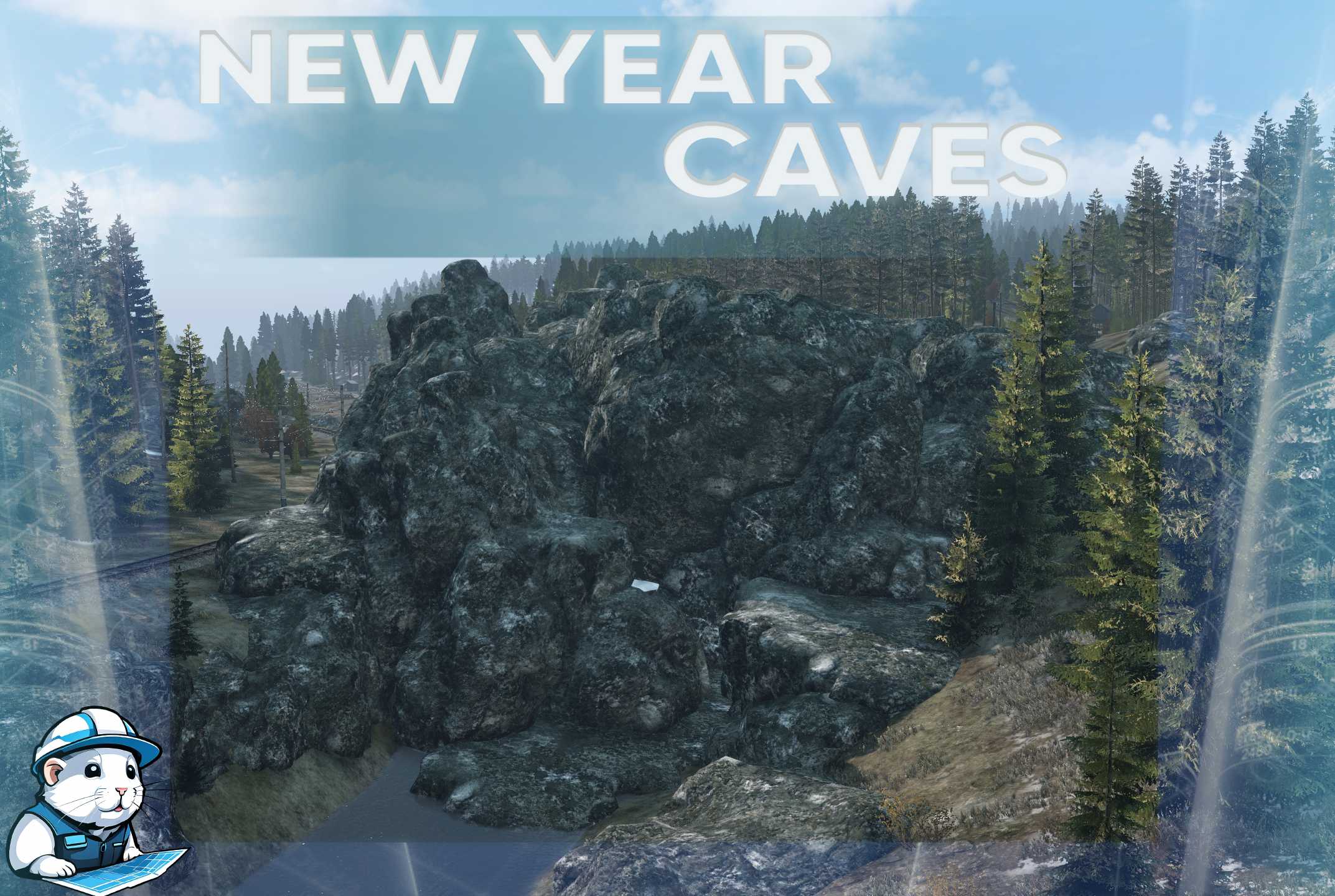 Товар Новогодние пещеры от Xom9k - MagicByte Space