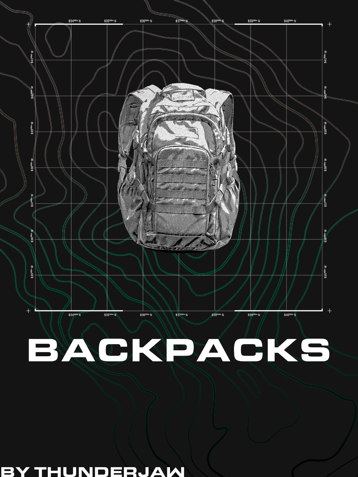 Товар Set of tactical backpacks от Thunderjaw - MagicByte Space