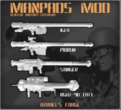 Товар Azrael MANPADS Mod (ПЗРК+) от Azrael - MagicByte Space